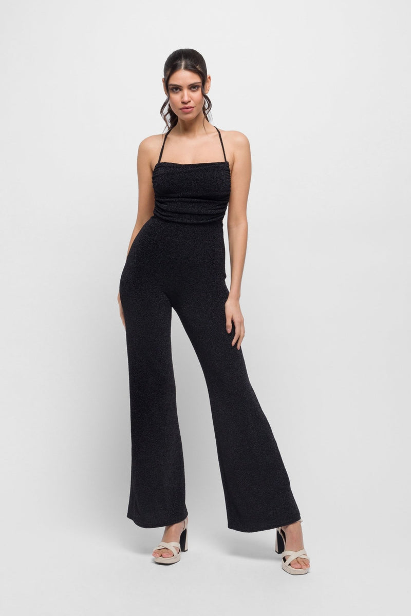 Bella Open-Back Jumpsuit. Sexy & Elegant.